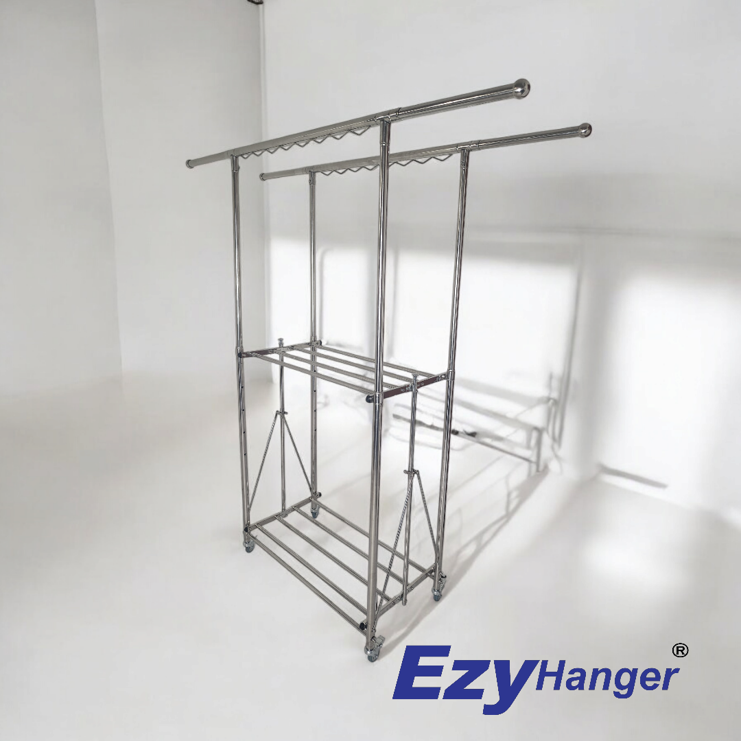 EzyHanger Telescopic Stainless Steel Clothes Drying Rack – SKU ...